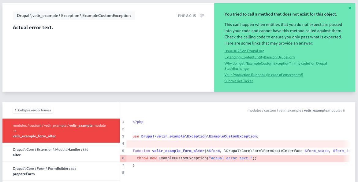 Make User-Friendly Error Pages in Drupal 10 with Ignition | Velir