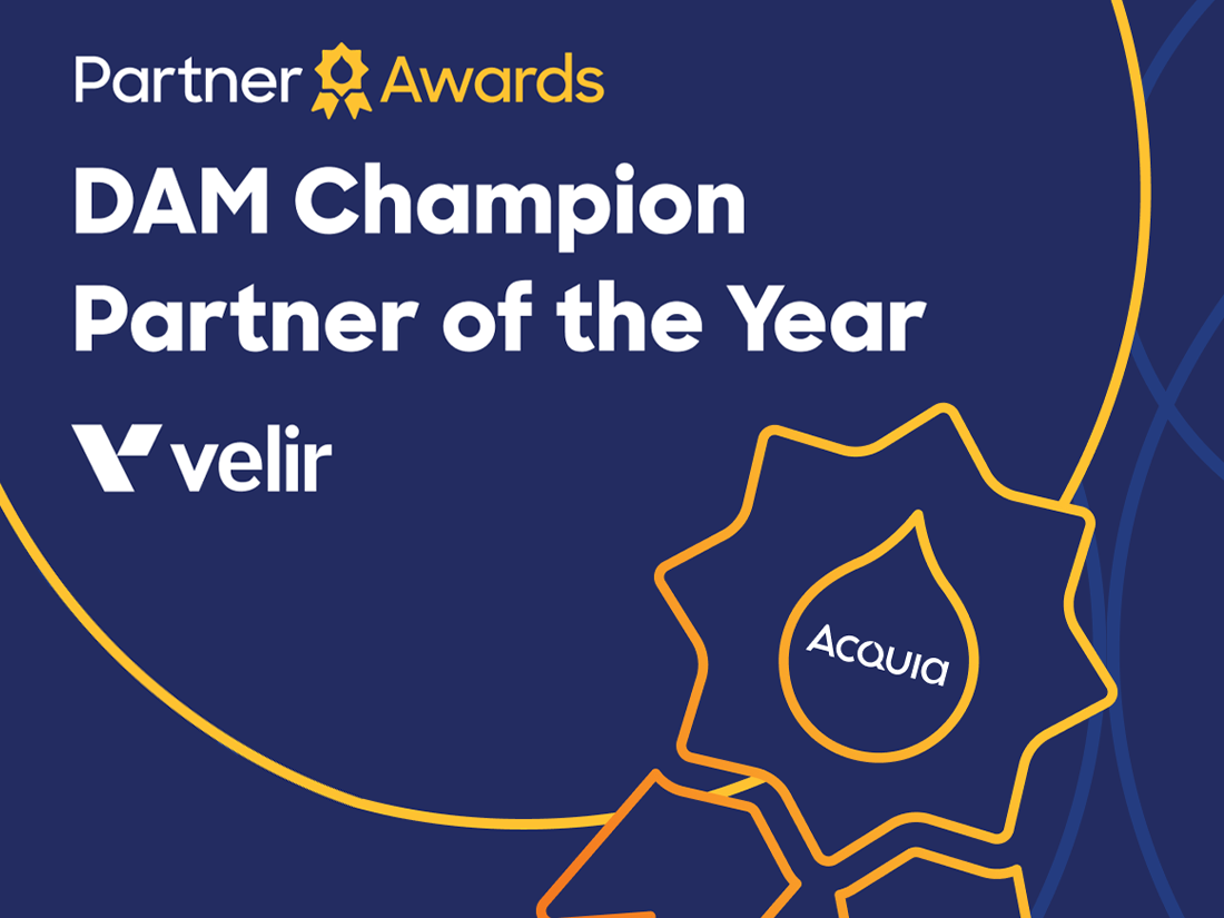 Velir Named an Acquia Partner of the Year — DAM Champion | Velir