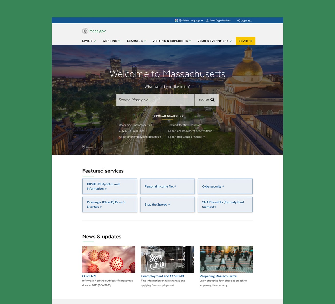 Reimagining What a State Website Can Be | Velir