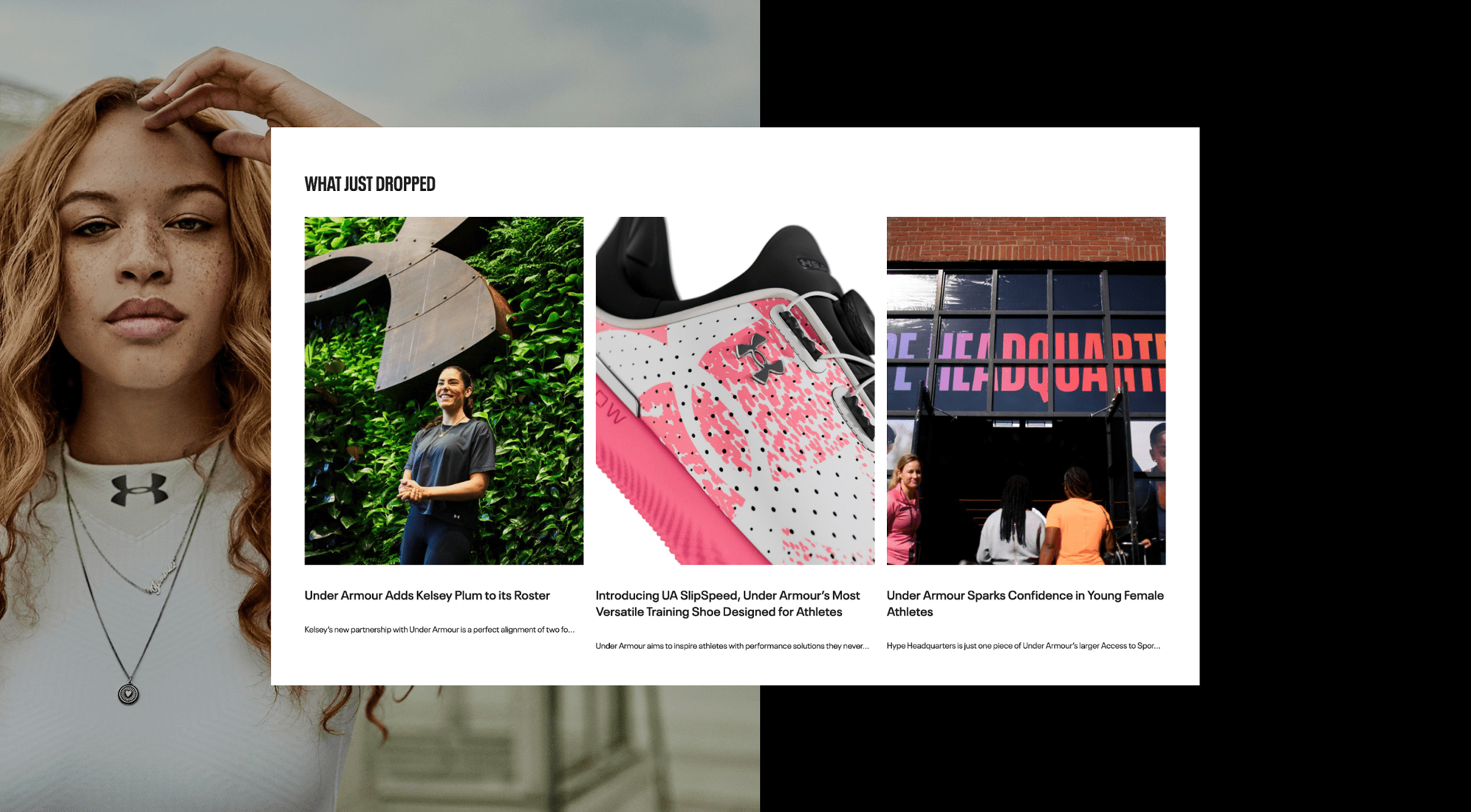 Reimagining Under Armour’s Purpose-Led Corporate Site | Velir