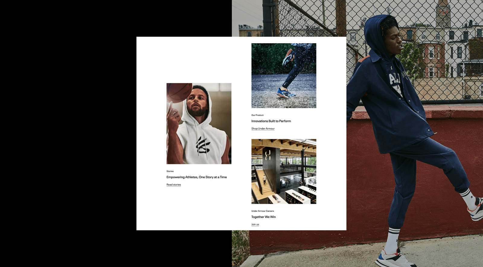 Reimagining Under Armour’s Purpose-Led Corporate Site | Velir